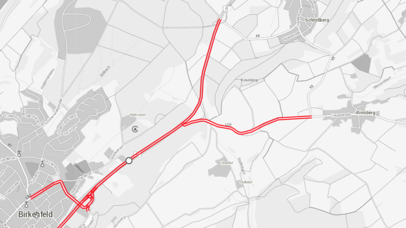 B41-Arbeiten: schmissberg.de erklärt die Umleitung - schmissberg.de